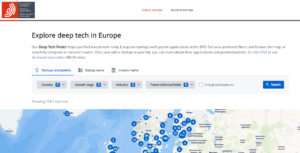 Deep Tech Finder (EPO): Explore deep tech and startups in Europe — OVTT